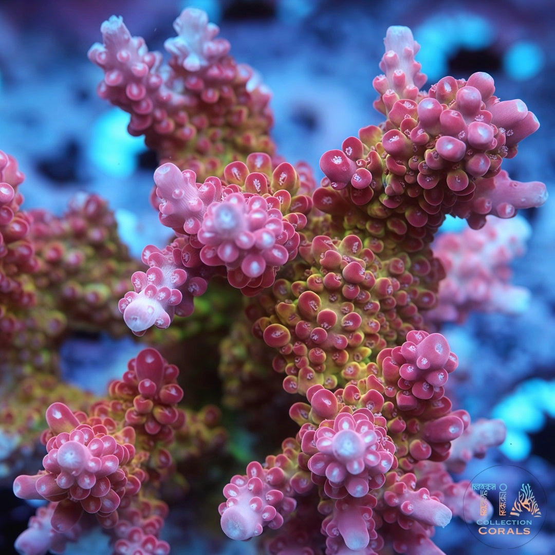 TIA Scarlet Witch Acropora Colony(cut to order) SPS Coral | Tia Coral ...